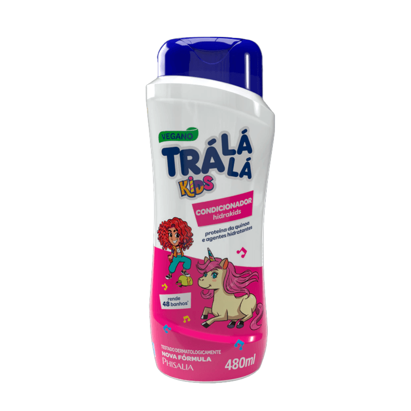 Kit Shampoo + Condicionador Trá Lá Lá Kids 480ml Cada