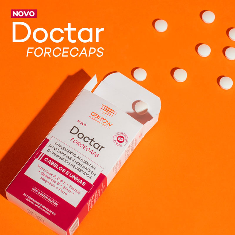 Darrow Doctar Forcecaps: Cabelos e Unhas | Drogal
