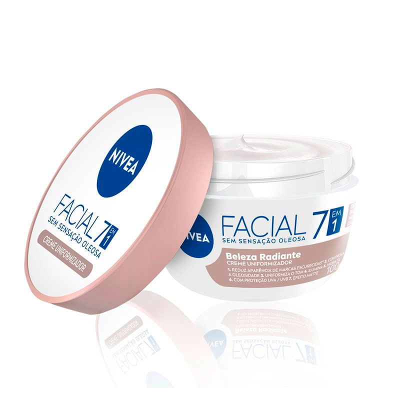 Kit Loção Deo-Hidratante Nivea Beleza Radiante Pele Negra 200ml + Creme ...