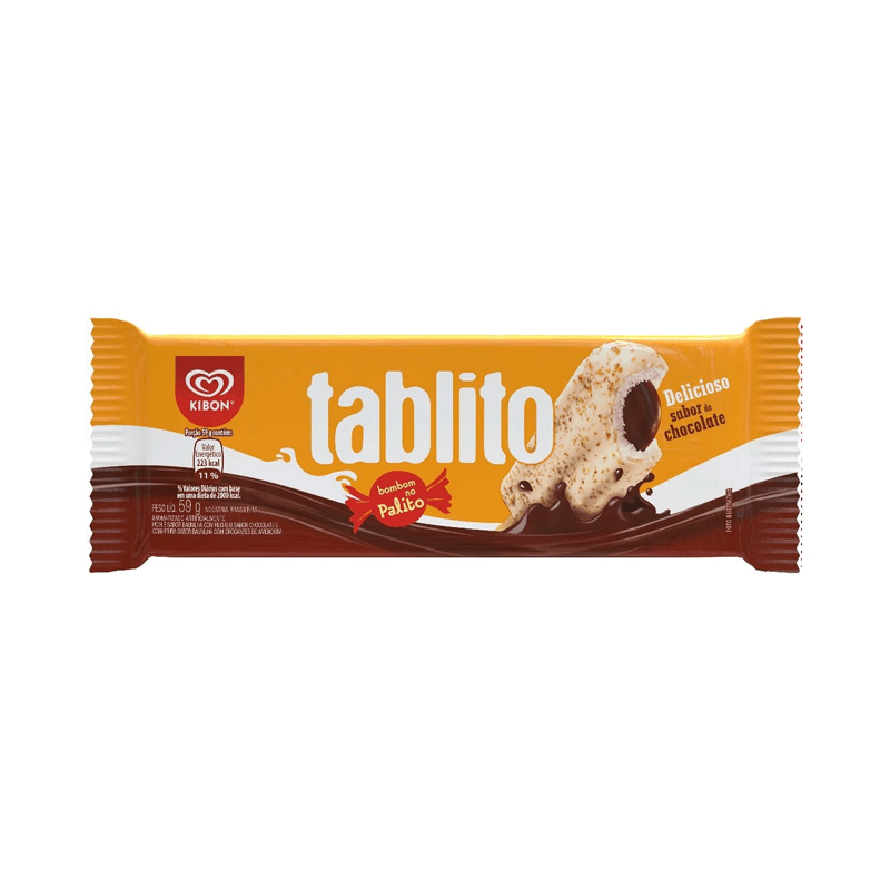 Sorvete Picolé Kibon Tablito 59g | Farmácia Online Drogal