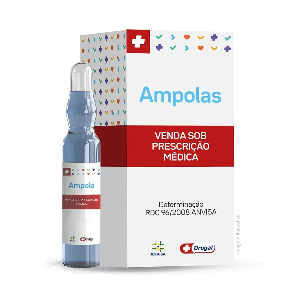 Decadron Injetável 4mg/ml 1 Frasco-Ampola 2,5ml - Farmácia Online Drogal