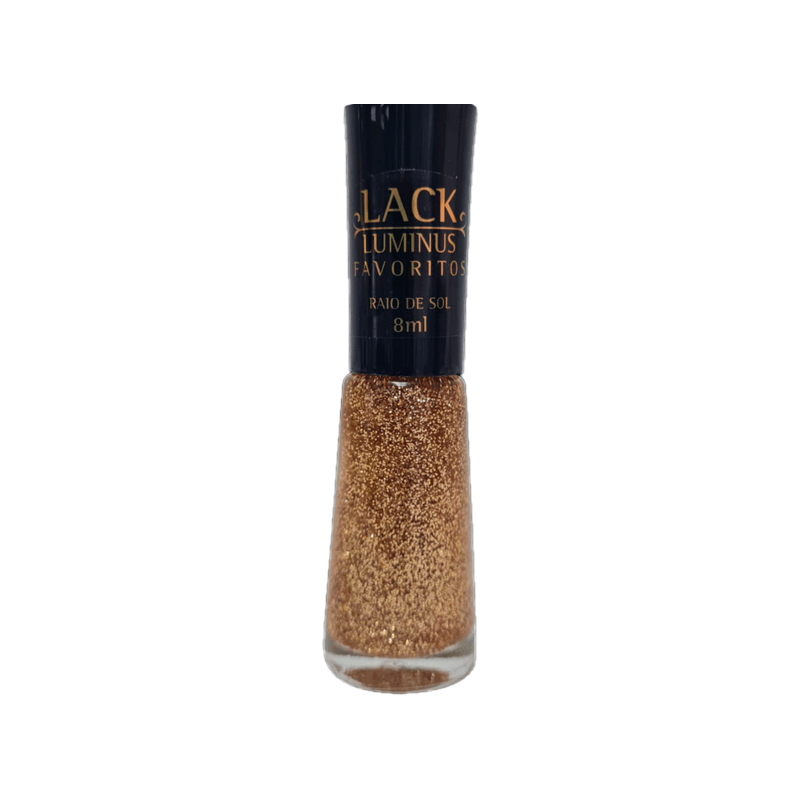 Esmalte Lack Luminus Favoritos Raio de Sol Glitter 8ml