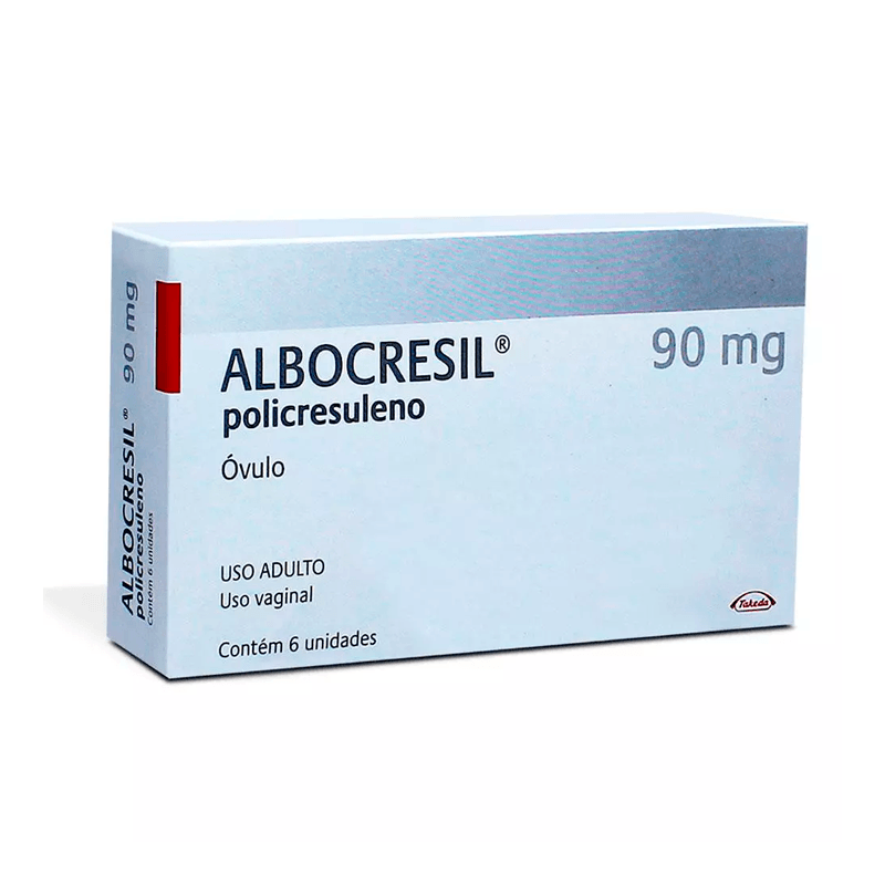 Albocresil 90mg Óvulo Vaginal | Saúde feminina
