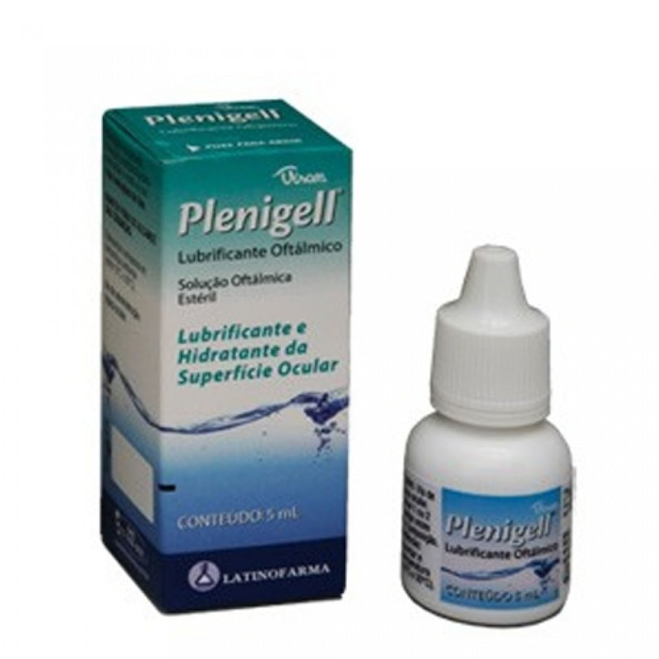 Plenigell Solução Oftálmica 5ml