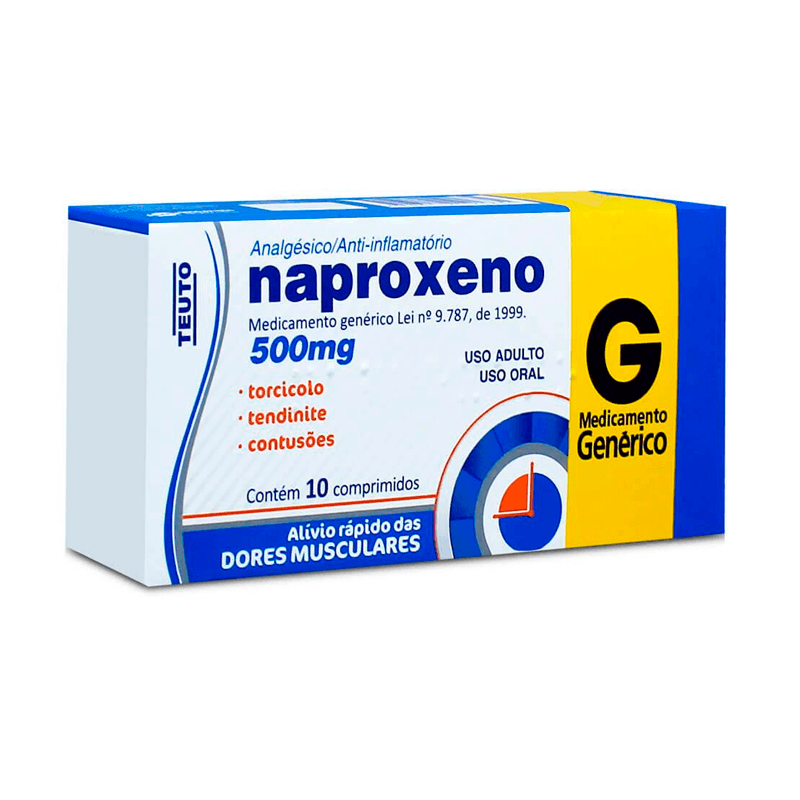 Estrutura De Naproxeno Sodico