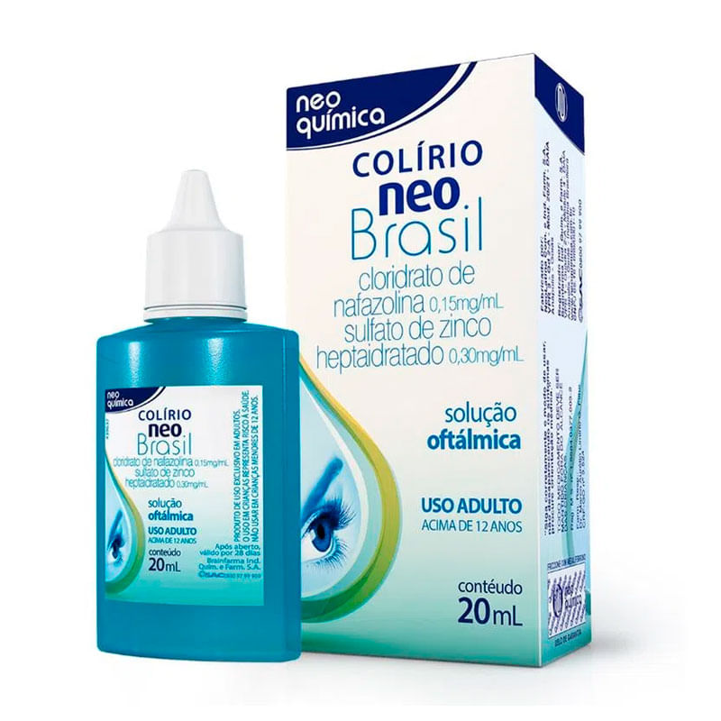Colírio Neo Brasil Solução Oftálmica 20ml