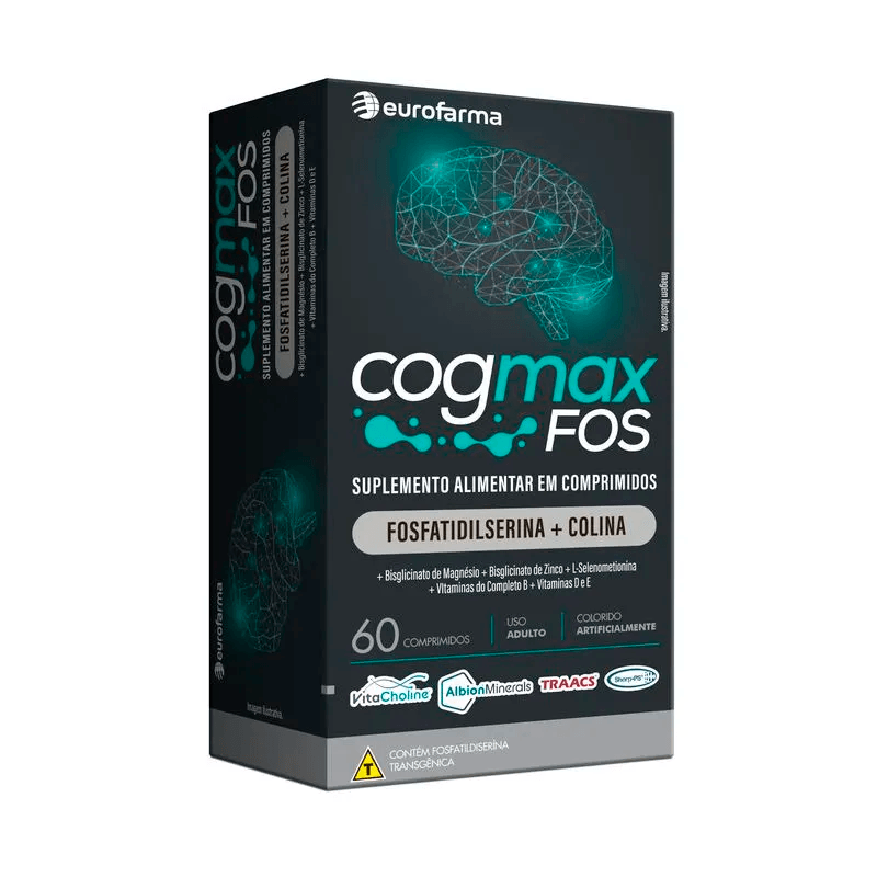 Suplemento Alimentar Cogmax Fos 60 Comprimidos
