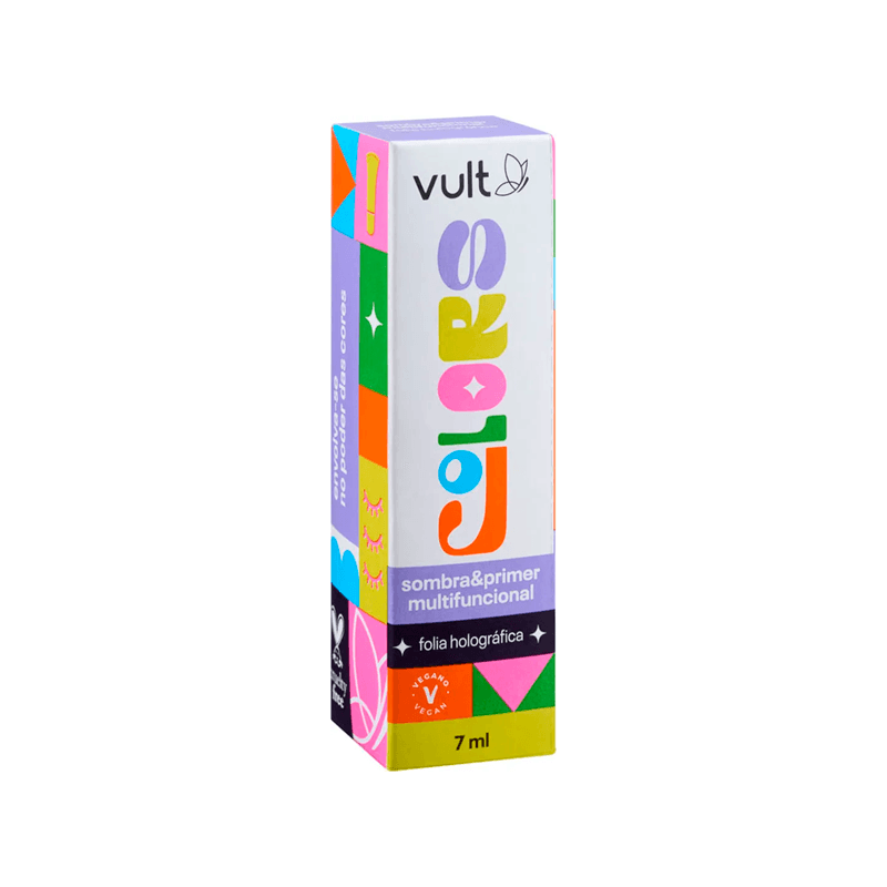Sombra&Primer Multifuncional Vult Colors Folia Holográf. 7ml