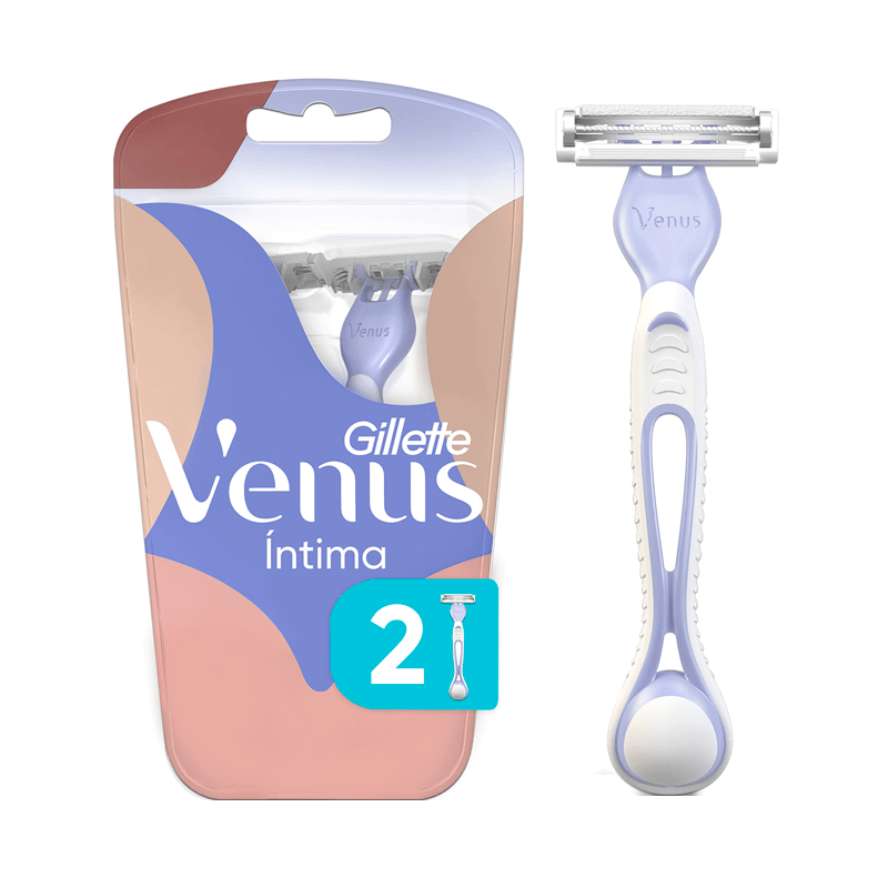 Aparelho de Depilar Gillette Venus Íntima 2 Unidades