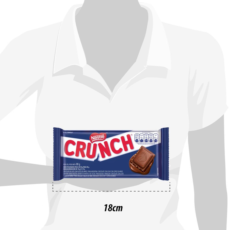 Chocolate Nestlé Crunch 80g