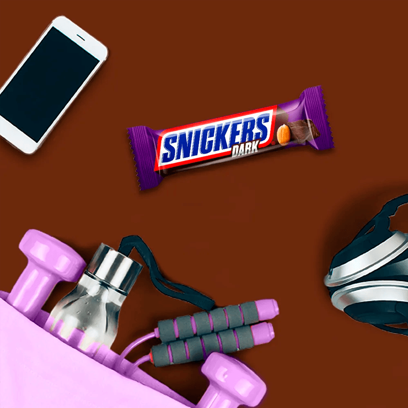 Chocolate Snickers Dark 42g - Chocolate em oferta, Preço