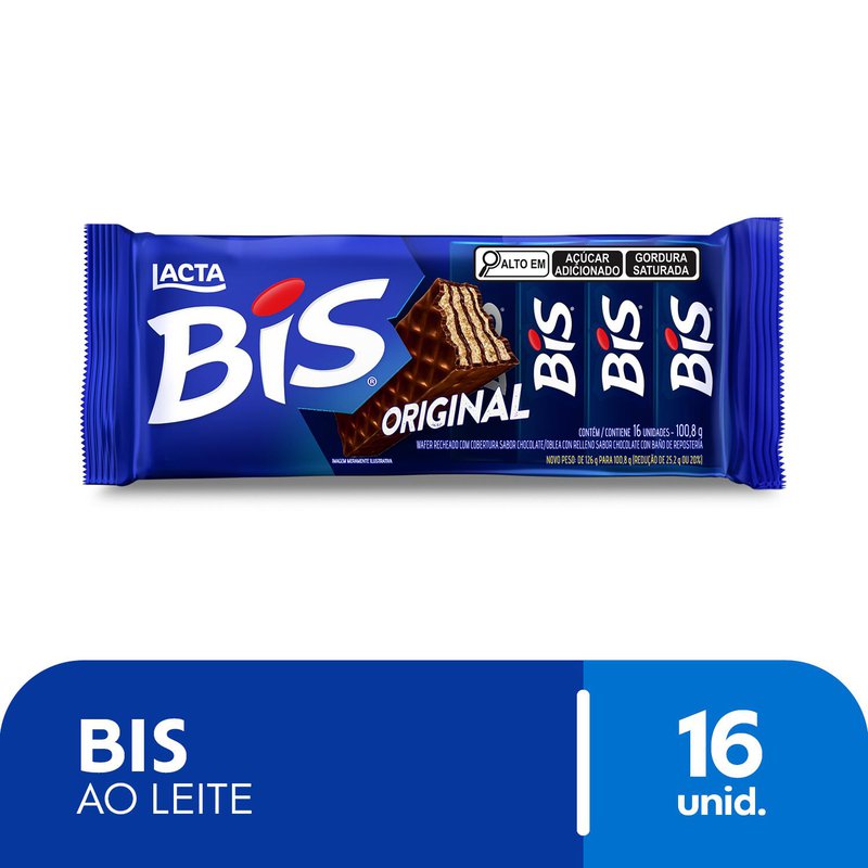 Chocolate Bis Lacta Original 100g