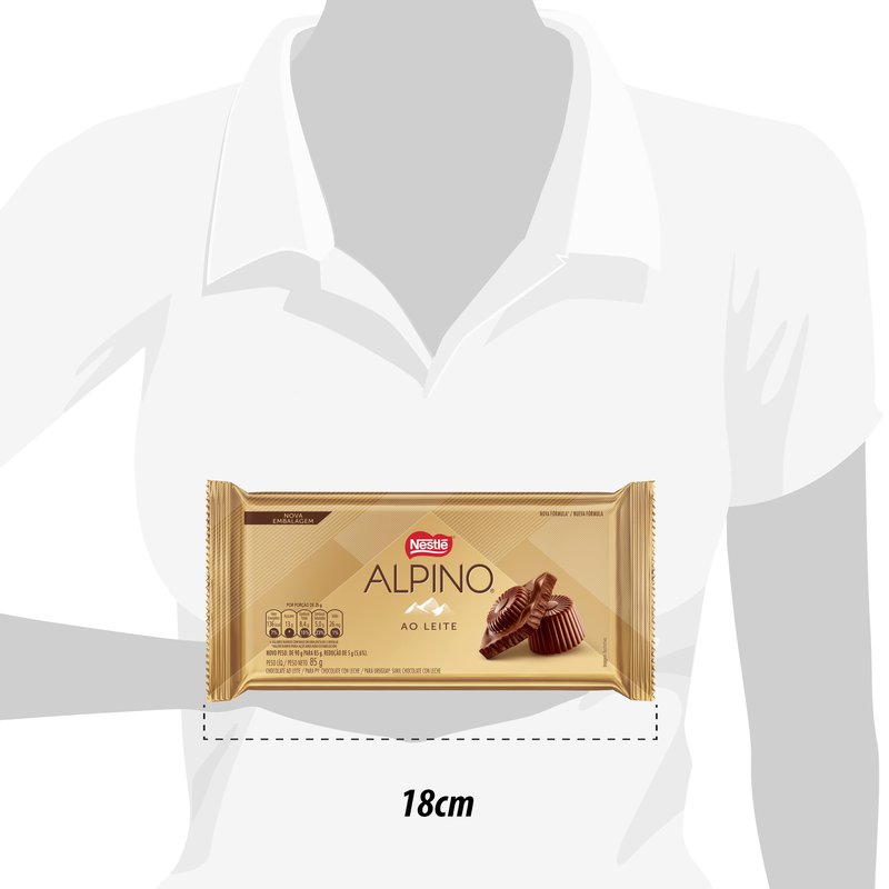 Chocolate Nestlé Alpino 85g