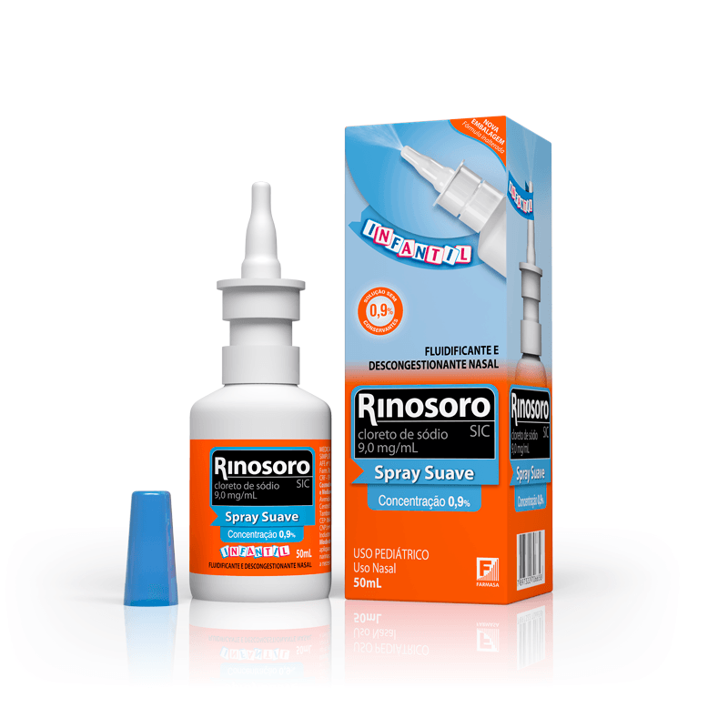 Rinosoro Spray Infantil 0,9% 50ml