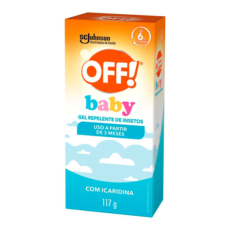 Repelente Off Baby Gel 117g | Farmácia Online Drogal