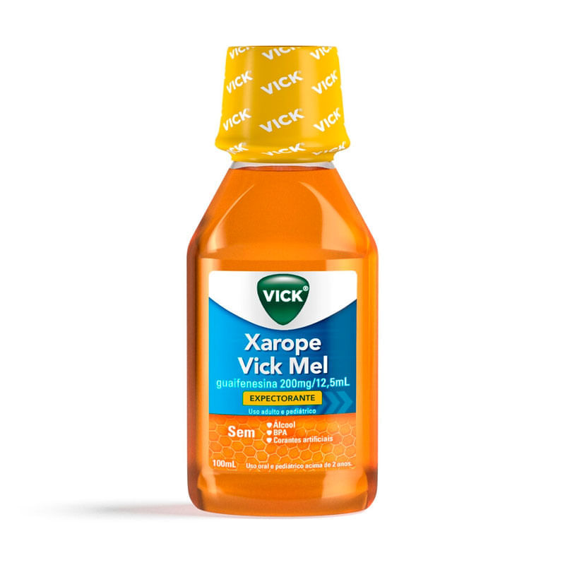 Vick Mel 100ml: Xarope Expectorante | Drogal