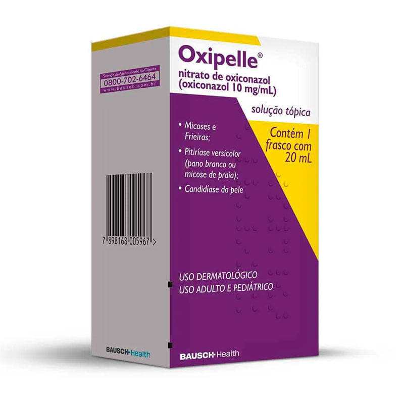 Oxipelle 10mg/ml Solução Tópica 20ml | Farmácia Online Drogal ...