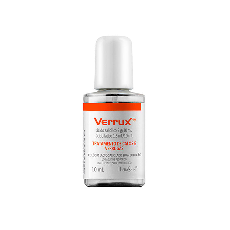 Verrux Solução Uso Tópico 10ml