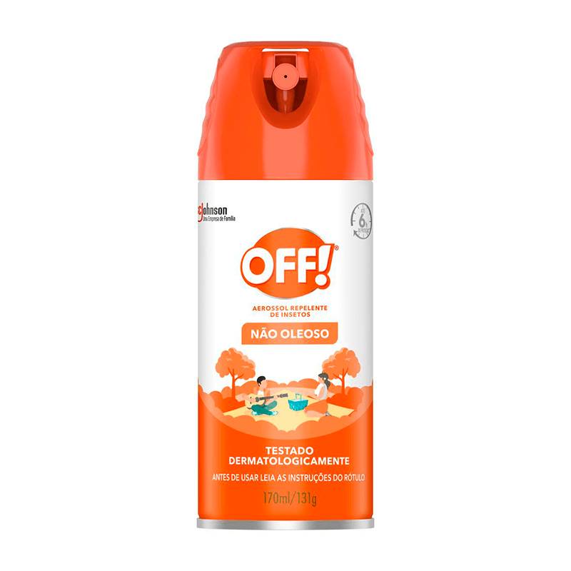 Repelente Off Family Aerossol 170ml | Farmácia Online Drogal