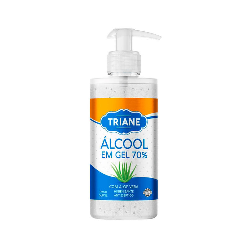Álcool em Gel Triane 70% com Aloe Vera 450g | Farmácia Online Drogal ...