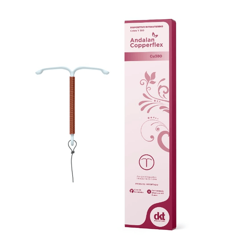 Andalan Copperflex Cu380Ag 1 Dispositivo Intrauterino | Drogal
