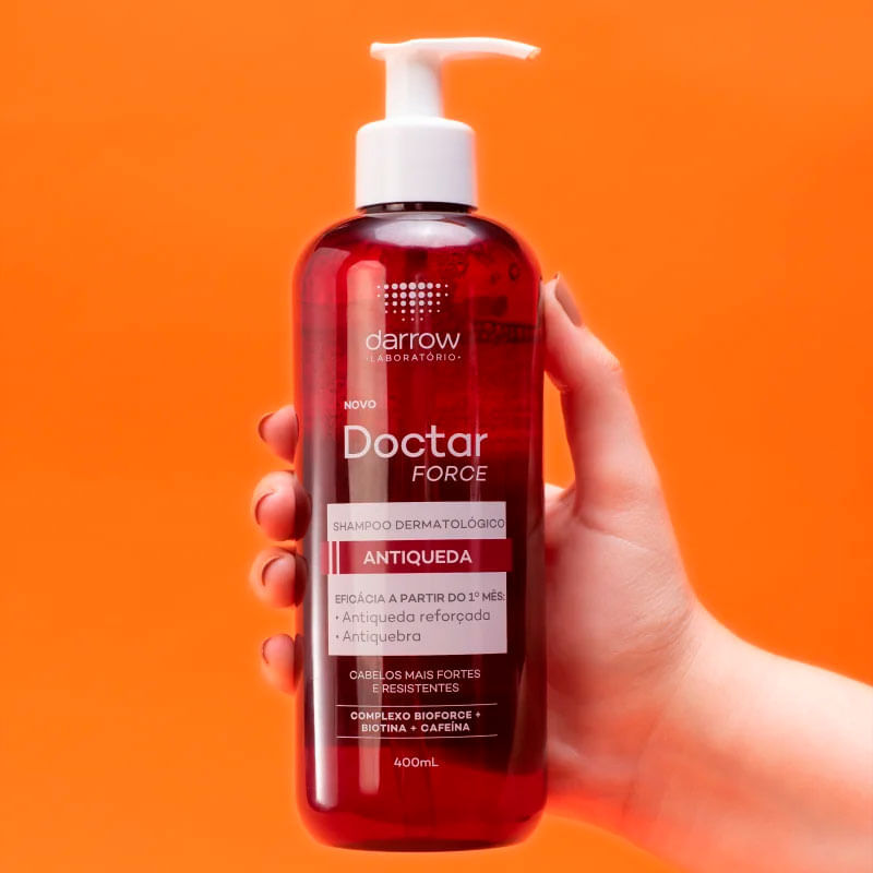 Shampoo Dermatológico Antiqueda Darrow Doctar Force 400ml | Farmácia ...