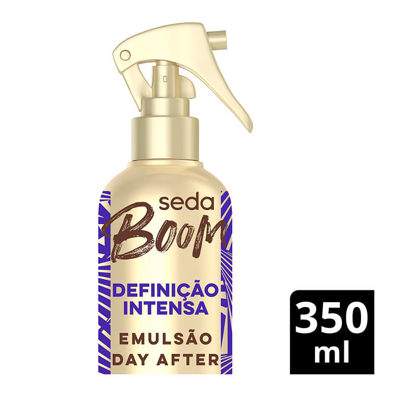 Emulsão Umidificadora Day After Seda Boom Definição Intensa 350ml