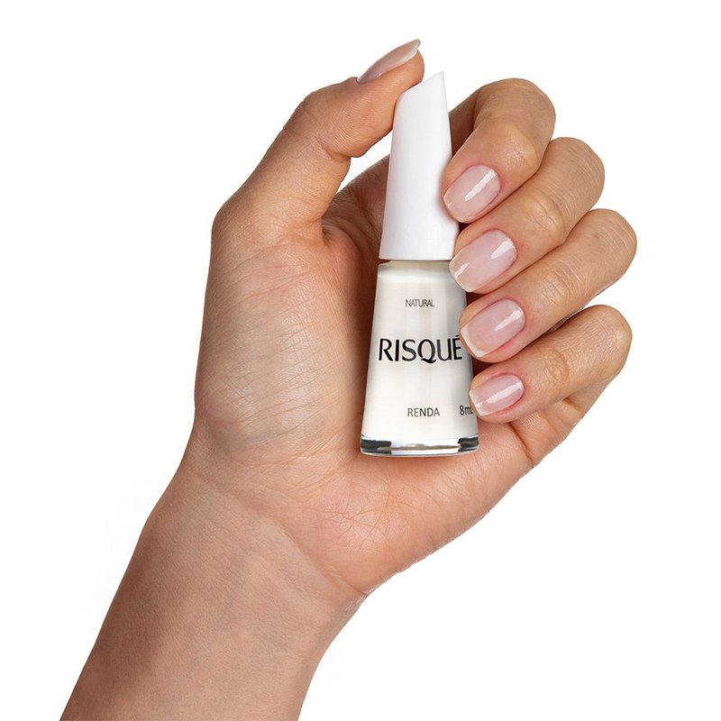Esmalte Natural Risqué Renda 8ml | Farmácia Online Drogal - Farmácia ...