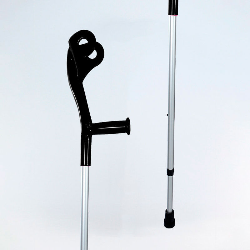 Muleta Canadense de Alumínio Indaiá com Apoio Fixo | Farmácia Online Drogal