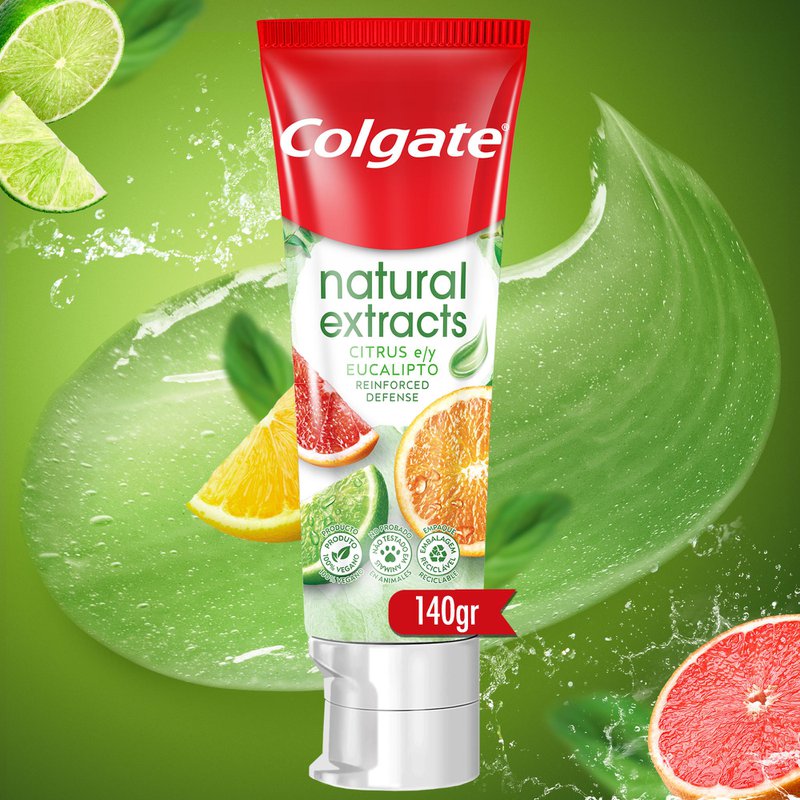 Gel Dental Colgate Natural Extracts 140g | Farmácia Online Drogal