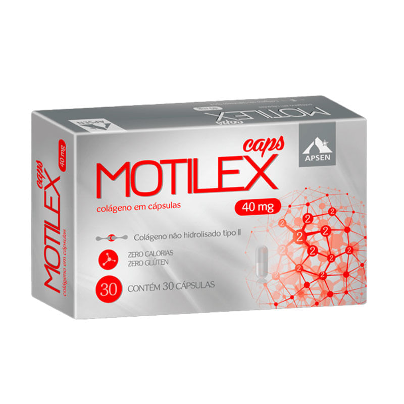 Motilex Caps 30 Cápsulas | Farmácia Online Drogal