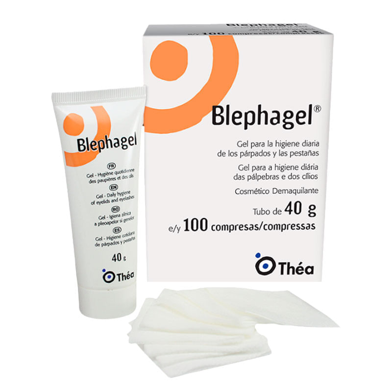 Gel para limpeza das Pálpebras Blephagel | Drogal