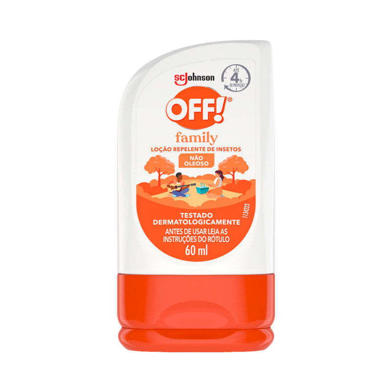 Loção Repelente Off Family 60ml | Farmácia Online Drogal