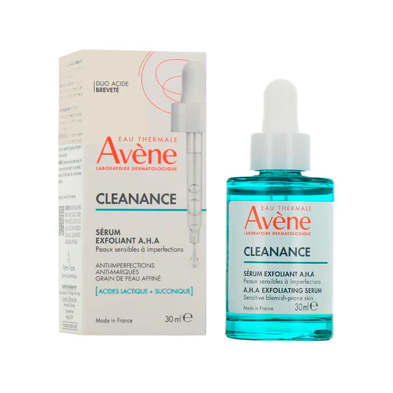 Sérum Facial Esfoliante A.H.A Avène Cleanance 30ml | Farmácia Online Drogal