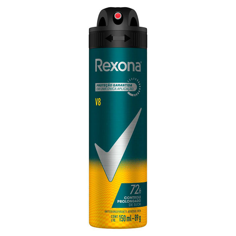 Rexona Men V8 garante 72 horas de proteção contra o mau odor