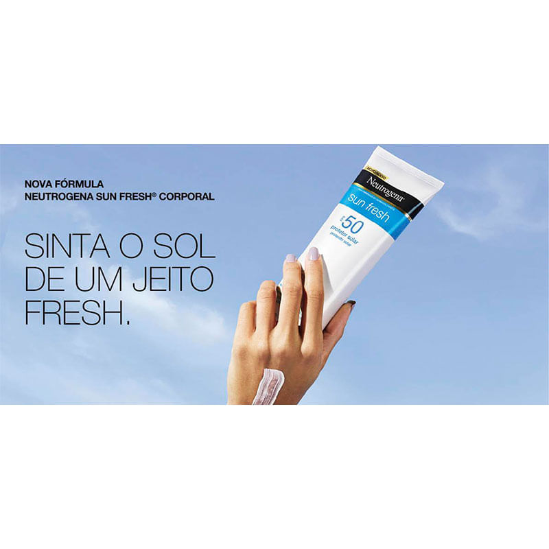 Kit Neutrogena Sun Fresh Helioplex XP Protetor Solar Corporal FPS50 ...