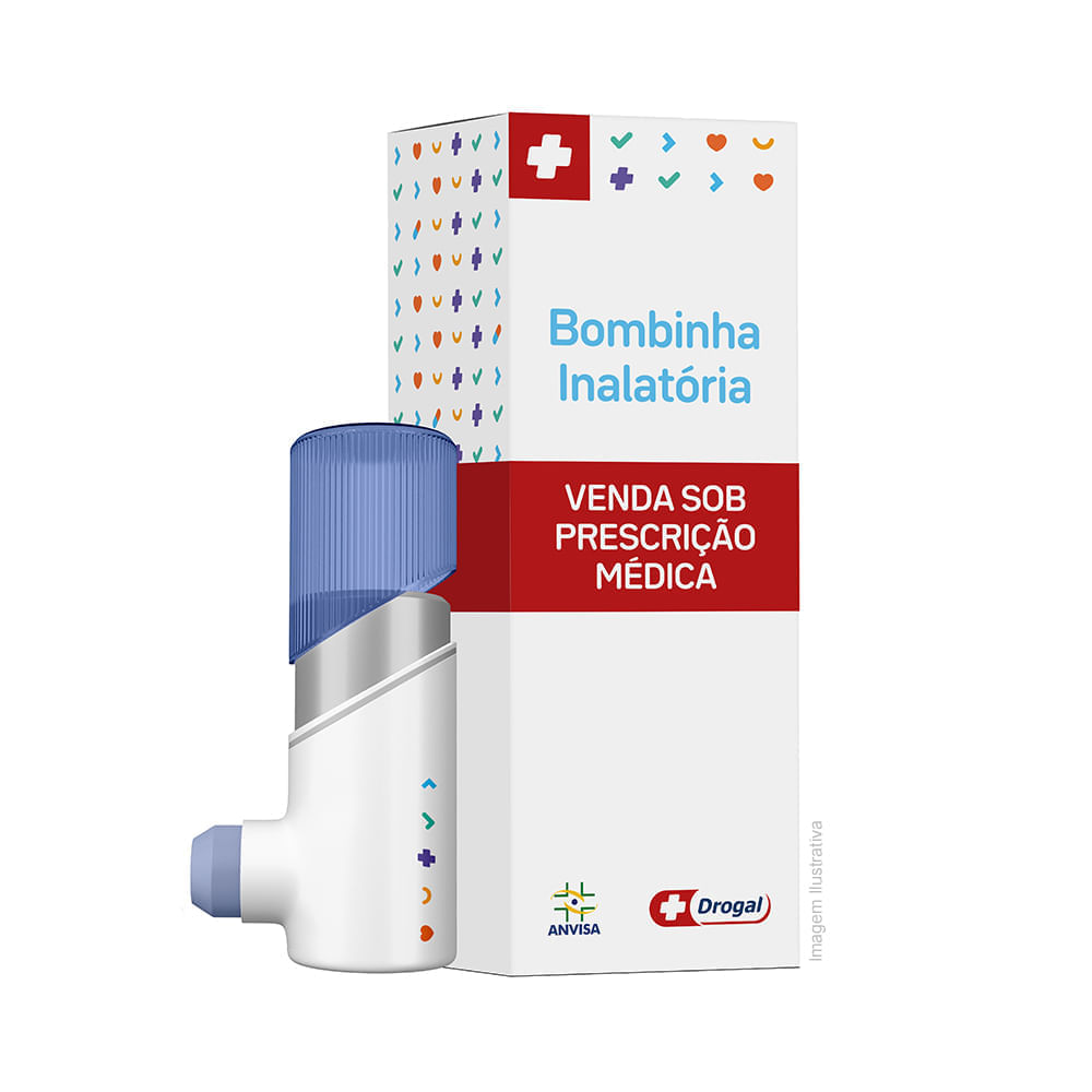 Fostair HFA 100/6mcg Solução Aerossol Inalatório 120 Doses + Contador ...