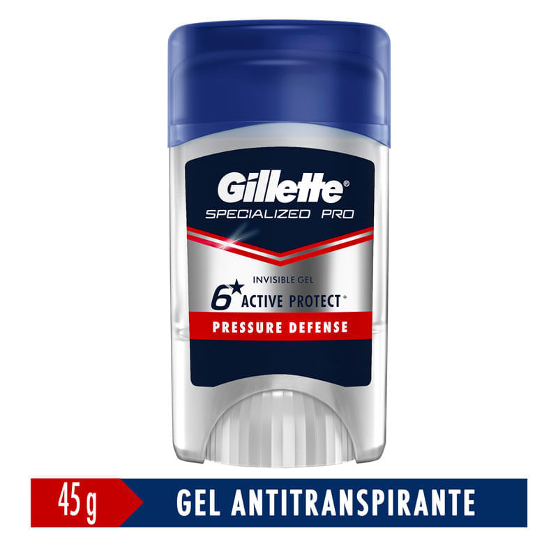 Desodorante Antitranspirante Stick Gillette 6 Active Protect Pressure ...