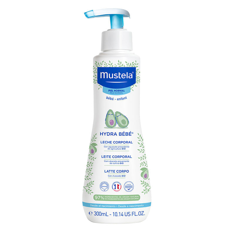 Loção Hidratante Corporal Infantil Mustela Hydra Bebê com Abacate ...