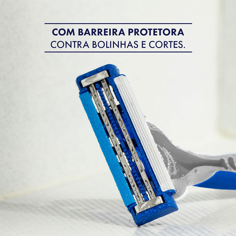 Aparelho de Depilação Descartável Gillette Corpo 4 Unidades | Farmácia ...