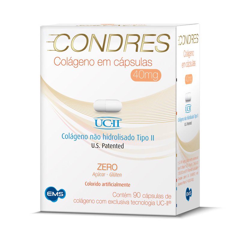 Condres Colágeno Tipo II 40mg 90 Cápsulas – Saúde Articular Condres Colágeno Tipo II 40mg 90 Cápsulas – Saúde Articular