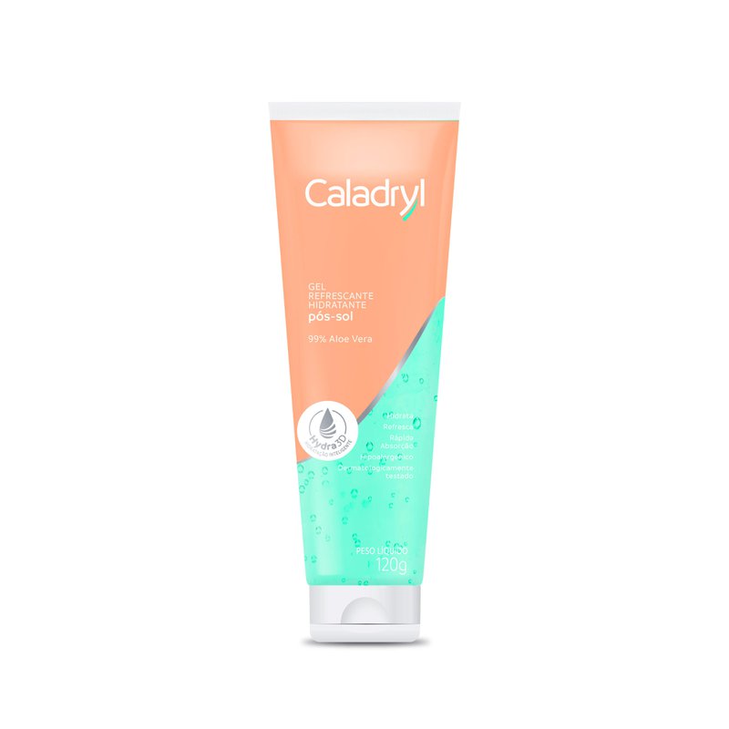 Gel Refrescante Pós-Sol Caladryl Hidratação Inteligente 120g