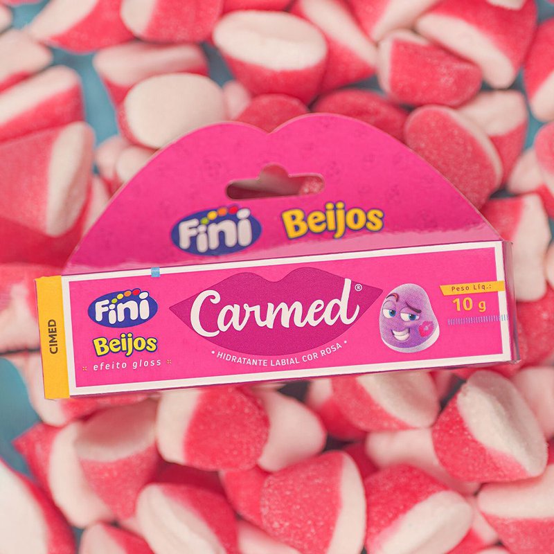 Hidratante Labial Carmed Fini Beijos 10g – Doce e Hidratante