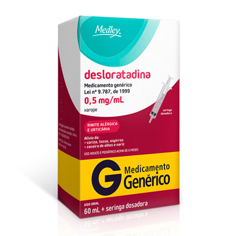 Desloratadina para que serve, como usar - Drogal