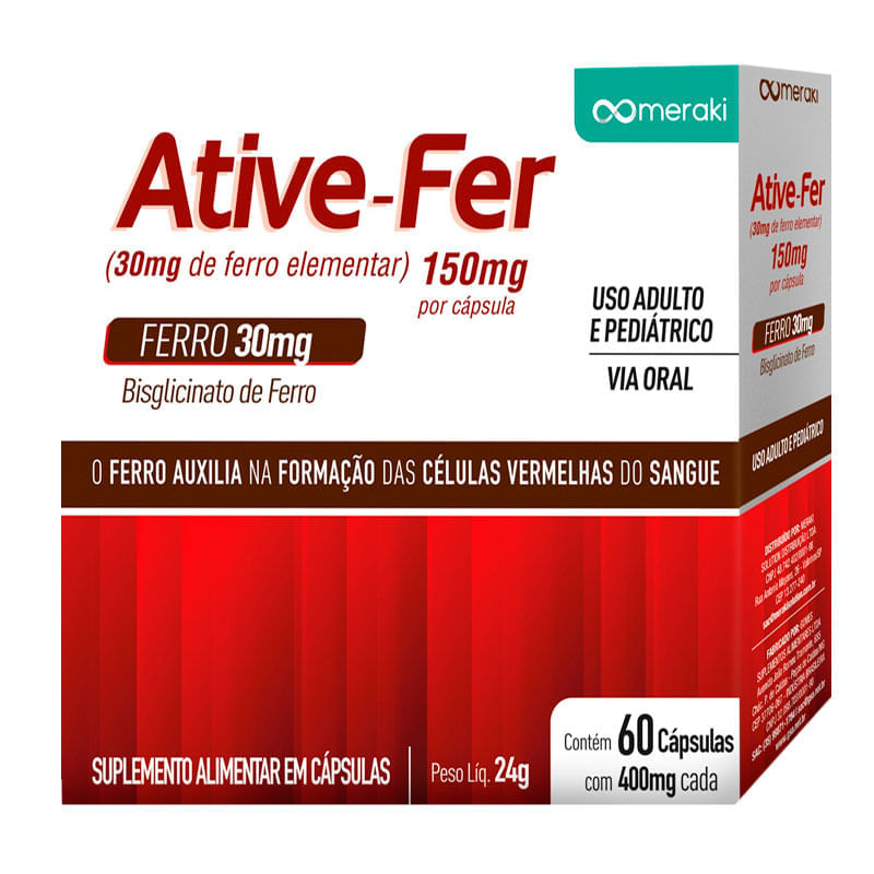Compre na Drogal Ative-Fer Suplemento Alimentar