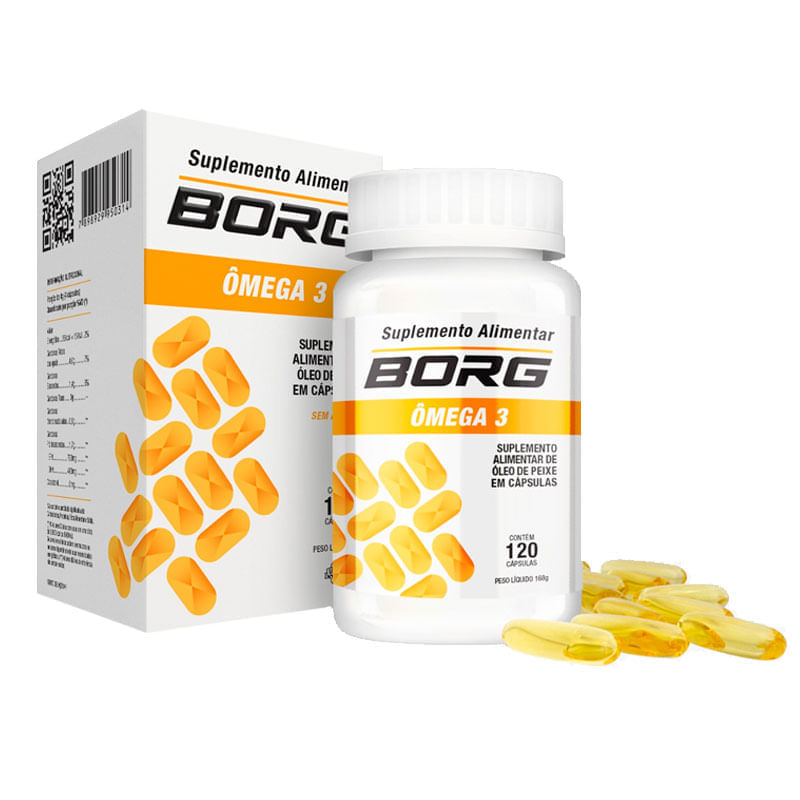 Compre na Drogal Borg Ômega 3 Em Cápsula