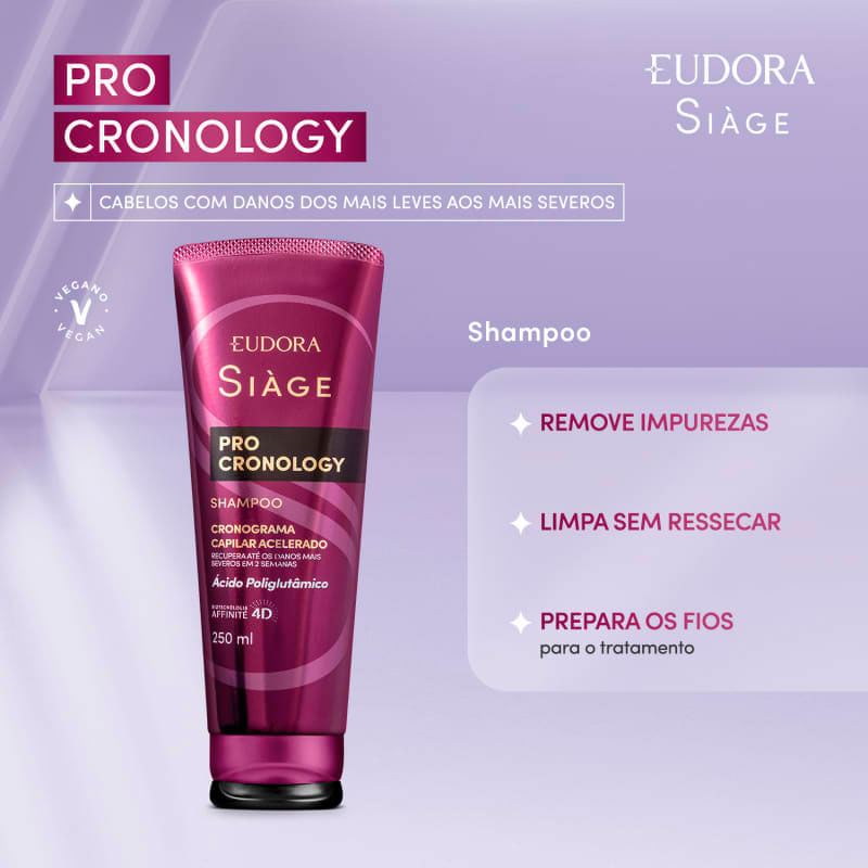 Compre na Drogal Eudora Pro Cronology Cronograma Capilar