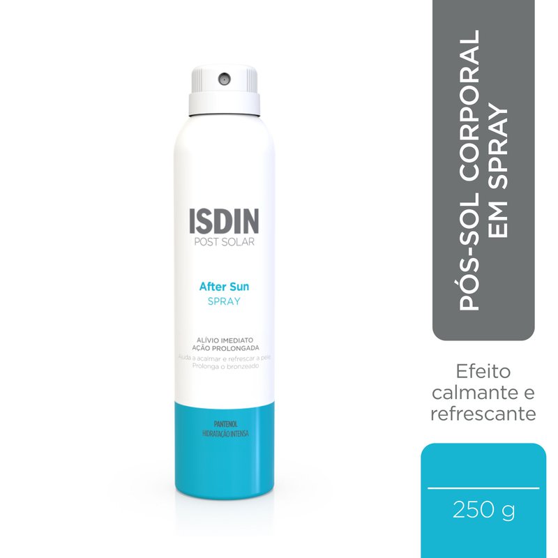 Pós-Sol Corporal Isdin Formato Spray - Drogal