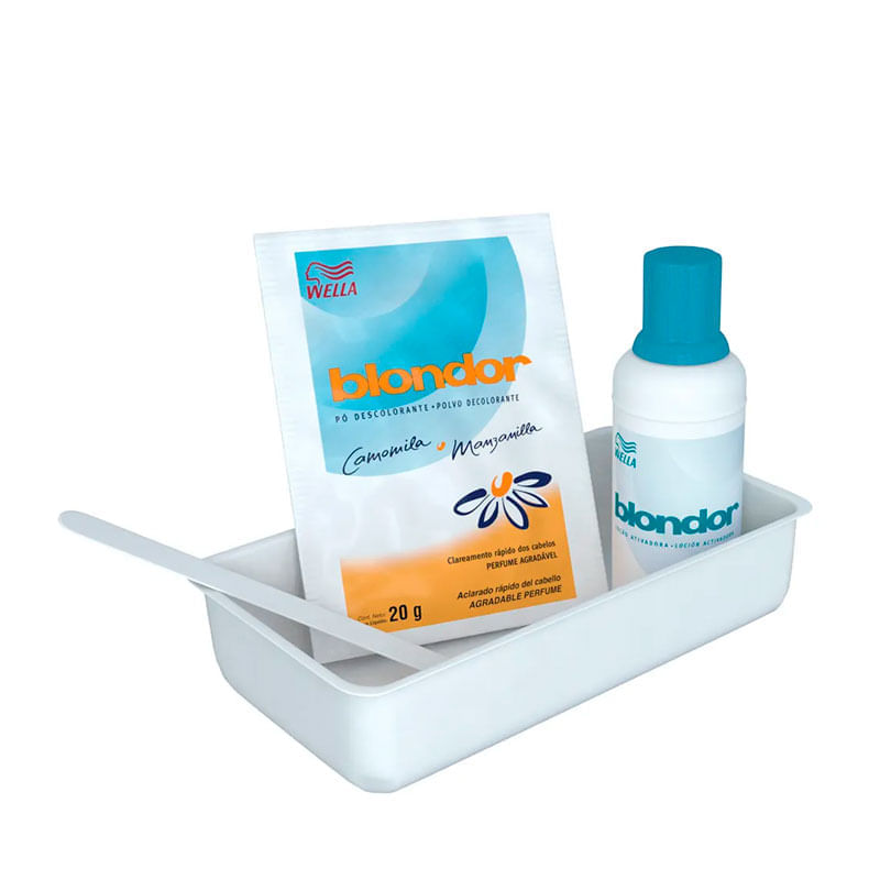 Kit Blondor Clareador de Cabelos - Drogal
