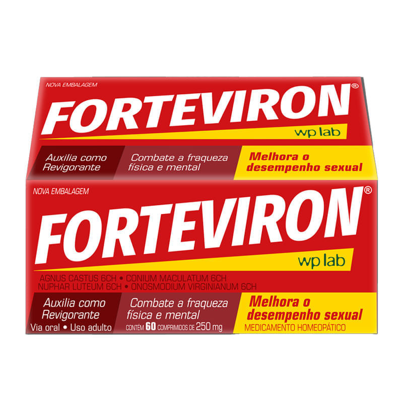 Forteviron 60 Comprimidos Para que serve, Posologia | Drogal
